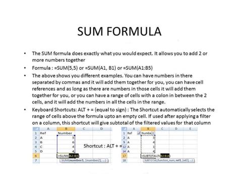 Msexcel Useful Formulas Tutorial Pdf