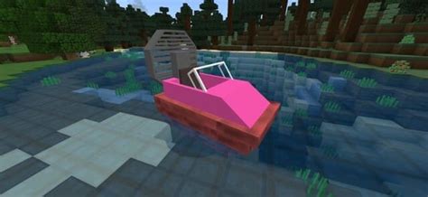 Мод Hovercraft Addon для Minecraft