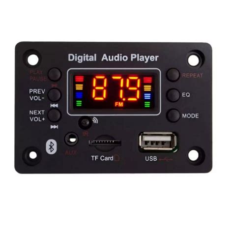 Wireless Mp3 Player Decoder Board Module Bluetooth 5 0 Amplifier Tf Radio Usb For Car Radio