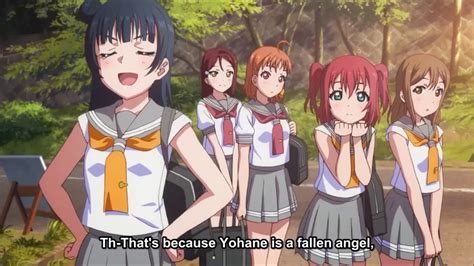 Love Live Sunshine S2 ~ Riko Teasing Yoshiko Youtube