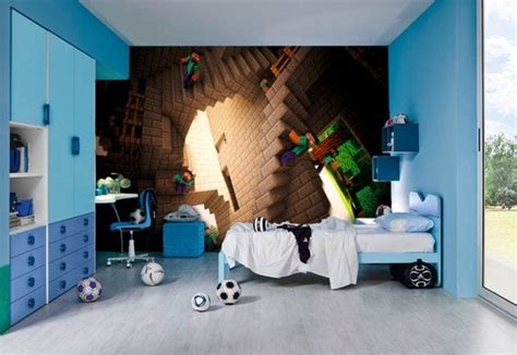 Minecraft Wall Murals By Inkyourwall On Etsy