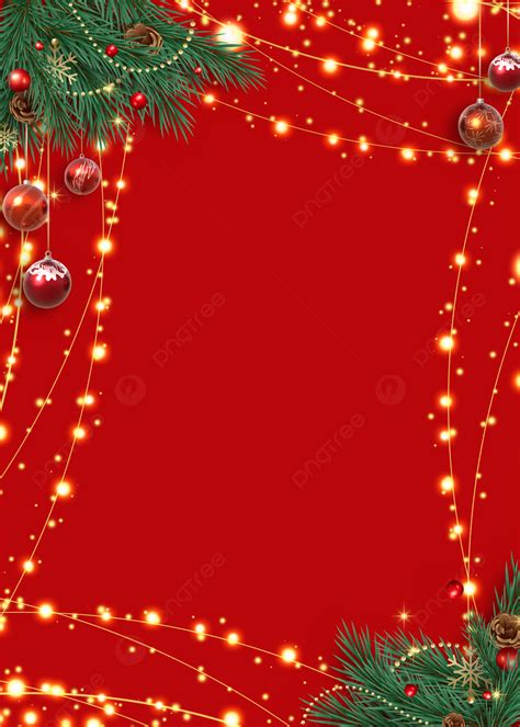 메리 크리스마스 조명 빨간색 배경 배경 화면 및 일러스트 무료 다운로드 Pngtree