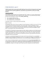 CISC Lab Final Docx CISC S Lab This Lab Requires That You Download The File Lab