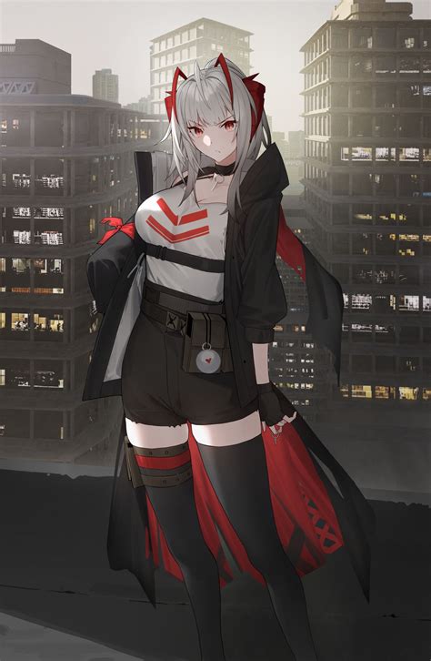 W Arknights Drawn By Raitho Danbooru