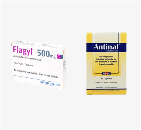 comparison of the difference between flagyl tablets and antinal
