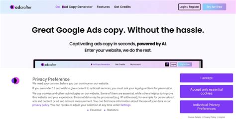 Boost Your Ads With Adcrafter Ai Ai Powered Copy Generation Navto Ai
