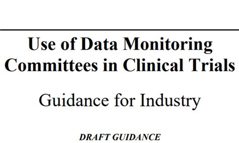 Use Of Data Monitoring Committees In Clinical Trials Formiventos