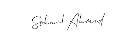77 Sohail Ahmed Name Signature Style Ideas Unique E Sign