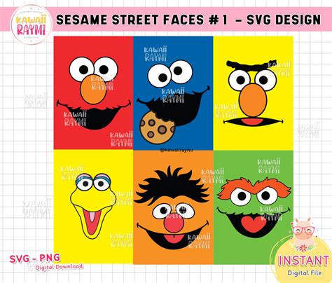Free Printable Sesame Street Characters