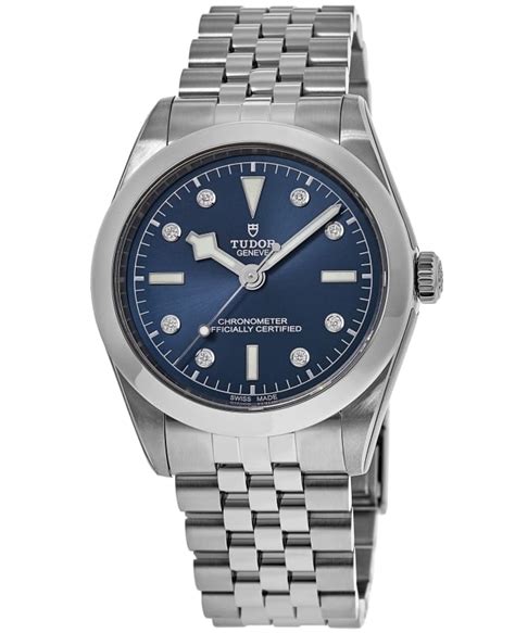 Tudor Black Bay 39 Blue Diamond Dial Stainless Steel Mens Watch M79660