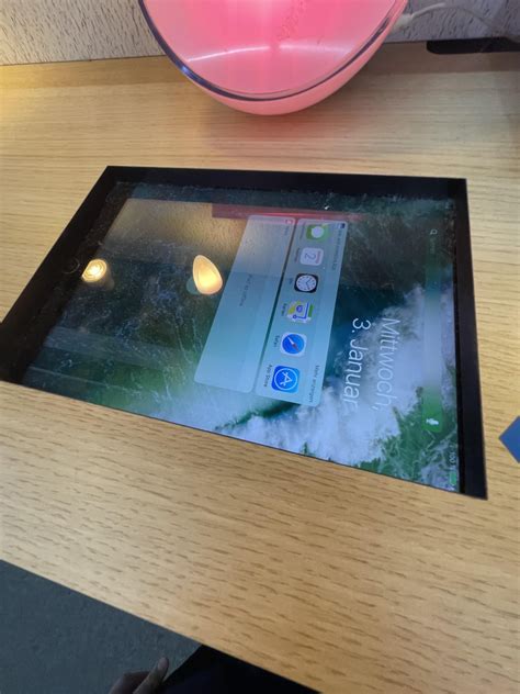 Fluff Crashed Phillips Hue Demo Revealing Some Ipad With Touch Id