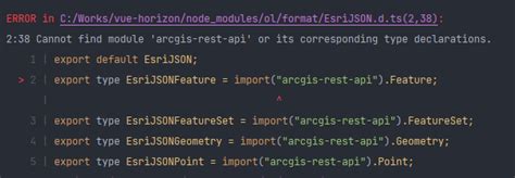 Ts2304 Ts2307 Ts2314 Ts2416 Ts2694 Errors After Upgraded To V66 · Issue 12497 · Openlayers