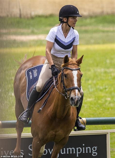 Ageless Elsa Pataky Flaunts Her Incredible Legs In Tight Jodhpurs At A