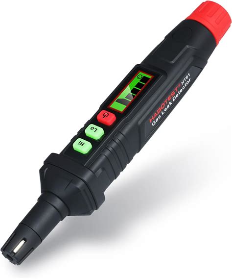 Gas Leak Detector Handheld Natural Gas Detector With Audible Visual Alarm Portable Gas