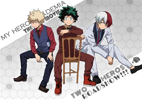My Hero Academia Two Heroes Characters