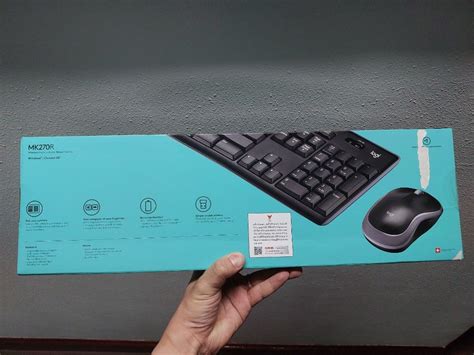 Logitech Mk270r Wireless Keyboard And Mouse Set Computers And Tech Parts And Accessories Computer