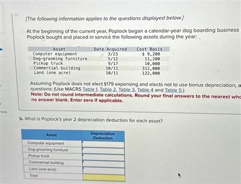 The Following Information Applies To The Questions