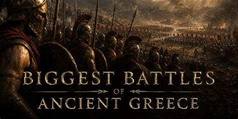25 Most Important Ancient Greek Battles Full List With Outcomes And Legacy