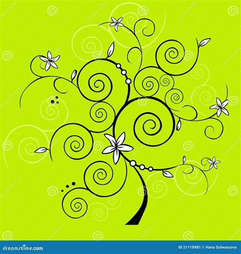Vector Design Tree Stock Vector Illustration Of Nature