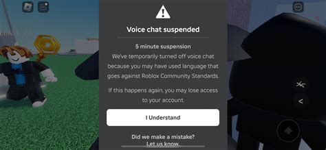 Just Got Banned From Using Voice Chat For Five Minutes Again R Robloxbans