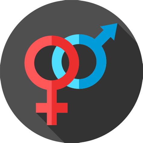 Sex Flat Circular Flat Icon