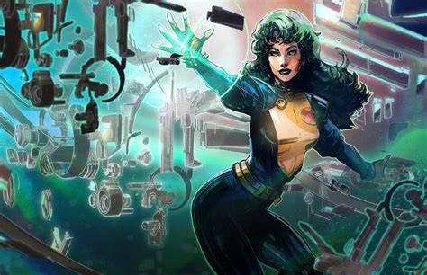 Polaris Comic Style Art Marvel Girls Dc Comics Art