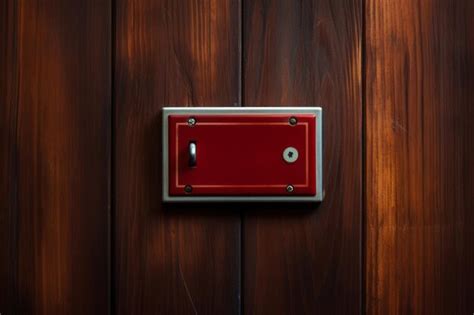 Premium Photo Ensuring Fire Safety An Insight Into Fire Exit Sign And Fire Alarm Button
