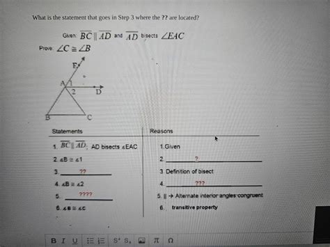 Solved Code Class Asciimath What Is The Statement That Chegg