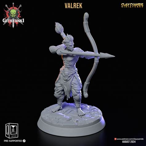 3d Printable Valrek By Clay Cyanide Miniatures