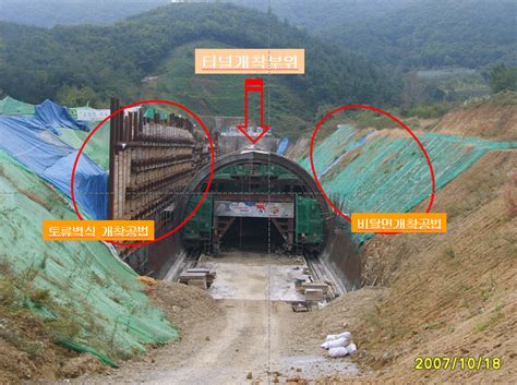 터널 개착공법 네이버 블로그