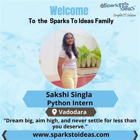 Sparks To Ideas On Linkedin Pythoninternship Pythondeveloper