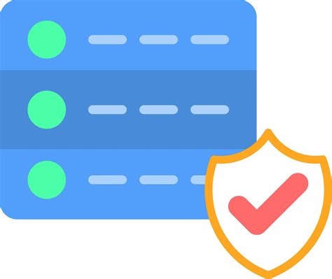 Data Protection Flat Icon 43304816 Vector Art At Vecteezy