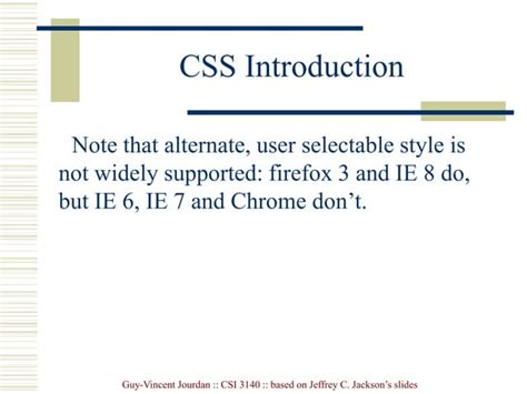 css ppt
