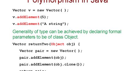 Java What Is Polymorphism