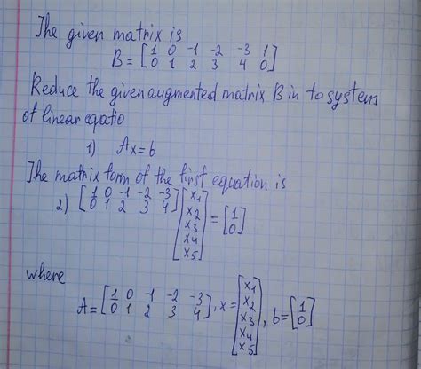 Augmented Matrix Coinschlist