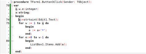 Membuat Segitiga Dengan Menggunakan Delphi