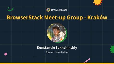 🌟 Exciting News For The Browserstack Meetup Group Kraków 🌟 Were