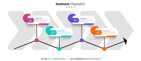 비즈니스 데이터 시각화 추상적인 배경 템플릿 스톡 일러스트레이션을 위해 설계된 타임라인 인포그래픽 아이콘 0명에 대한 스톡 벡터 아트 및 기타 이미지 Istock