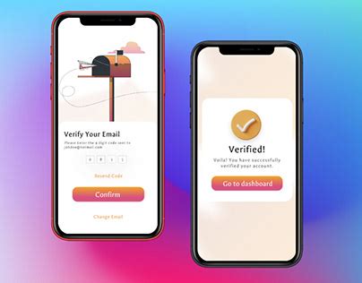 Email Verification Ui Projects Photos Videos Logos Illustrations And Branding Behance