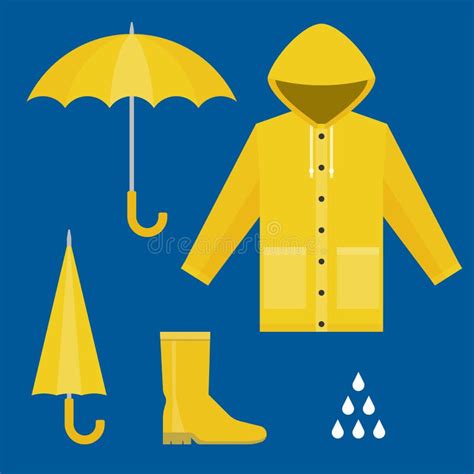 Rainy Season Clothes Stock Illustrations 1309 Rainy Season Clothes Stock Illustrations