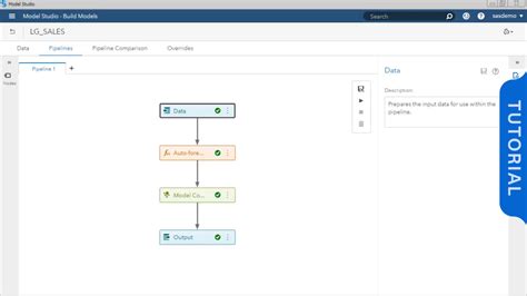 Building And Using Pipelines In Sas Visual Forecasting Sas Video Portal