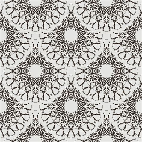 원활한 복고풍 패턴 배경 벡터 일러스트 레이 션 프리미엄 벡터