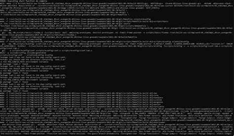 Oe Runmake Swupdate 2021 04 R0 Temp Run Do Compile 18437 Failed With Exit Code 1