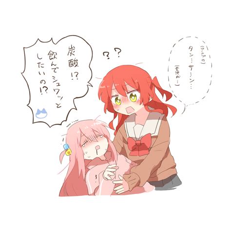 Gotoh Hitori And Kita Ikuyo Bocchi The Rock Drawn By Rebecca Keinelove Danbooru