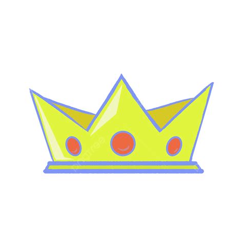 Crown Material Png Image Cartoon Crown Vector Element Matting Free