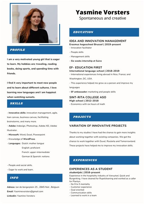 Yasmine Vorsters On Linkedin Innovation Internship