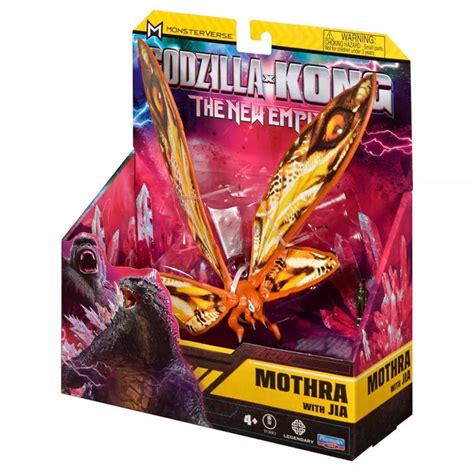 Godzilla X Kong The New Empire Mothra With Jia Figure — Toy Snowman