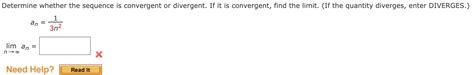 Solved Determine Whether The Sequence Is Convergent Or Chegg