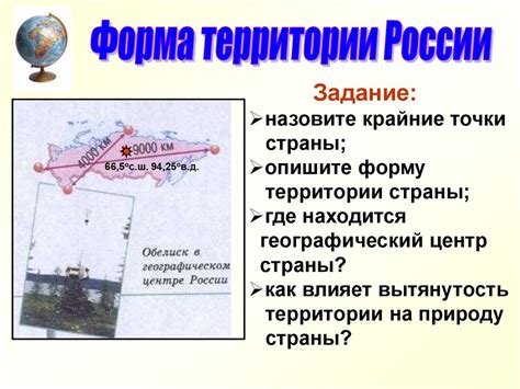 Размеры территории РФ Часовые пояса презентация онлайн