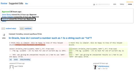 Suggestion Edits Reviews Banned For Incorrect Reason Meta Stack Overflow